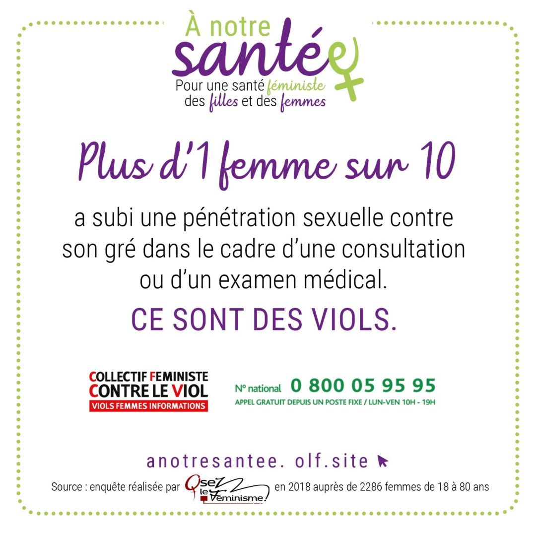 Campagne à La Santé Des Femmes Collectif Féministe Contre Le Viol