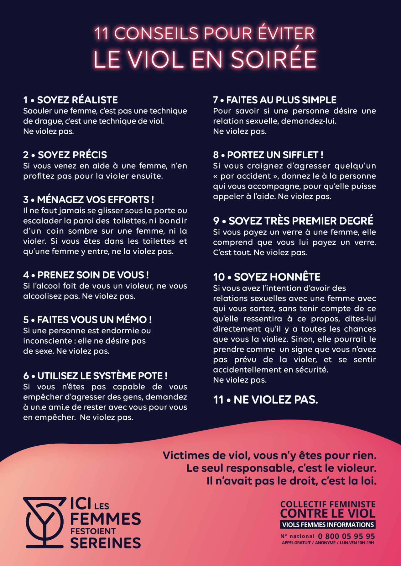 Affiches Collectif Féministe Contre Le Viol